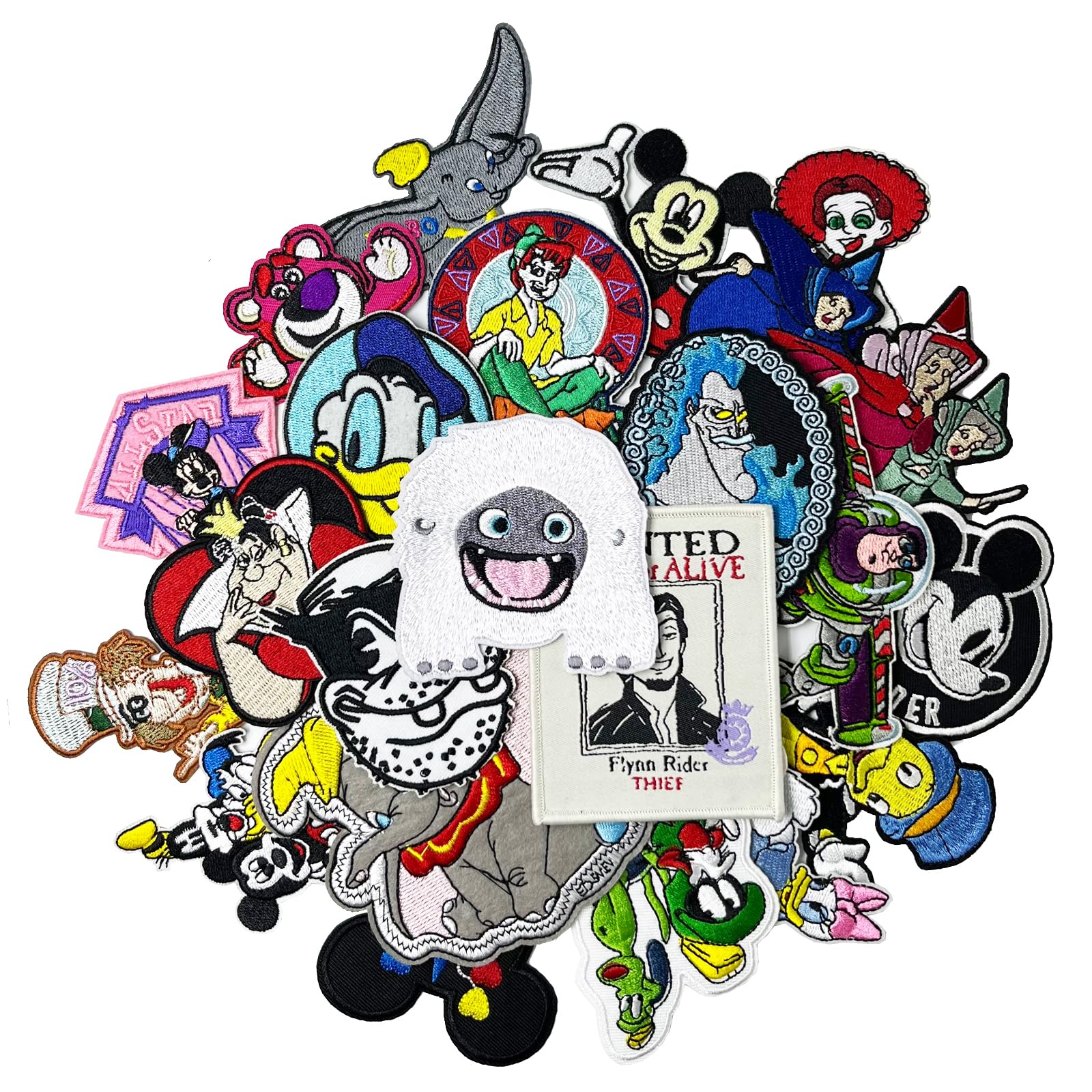 22pcs Mixed Movie TV Series Embroidered Iron On Patches – FFUR™